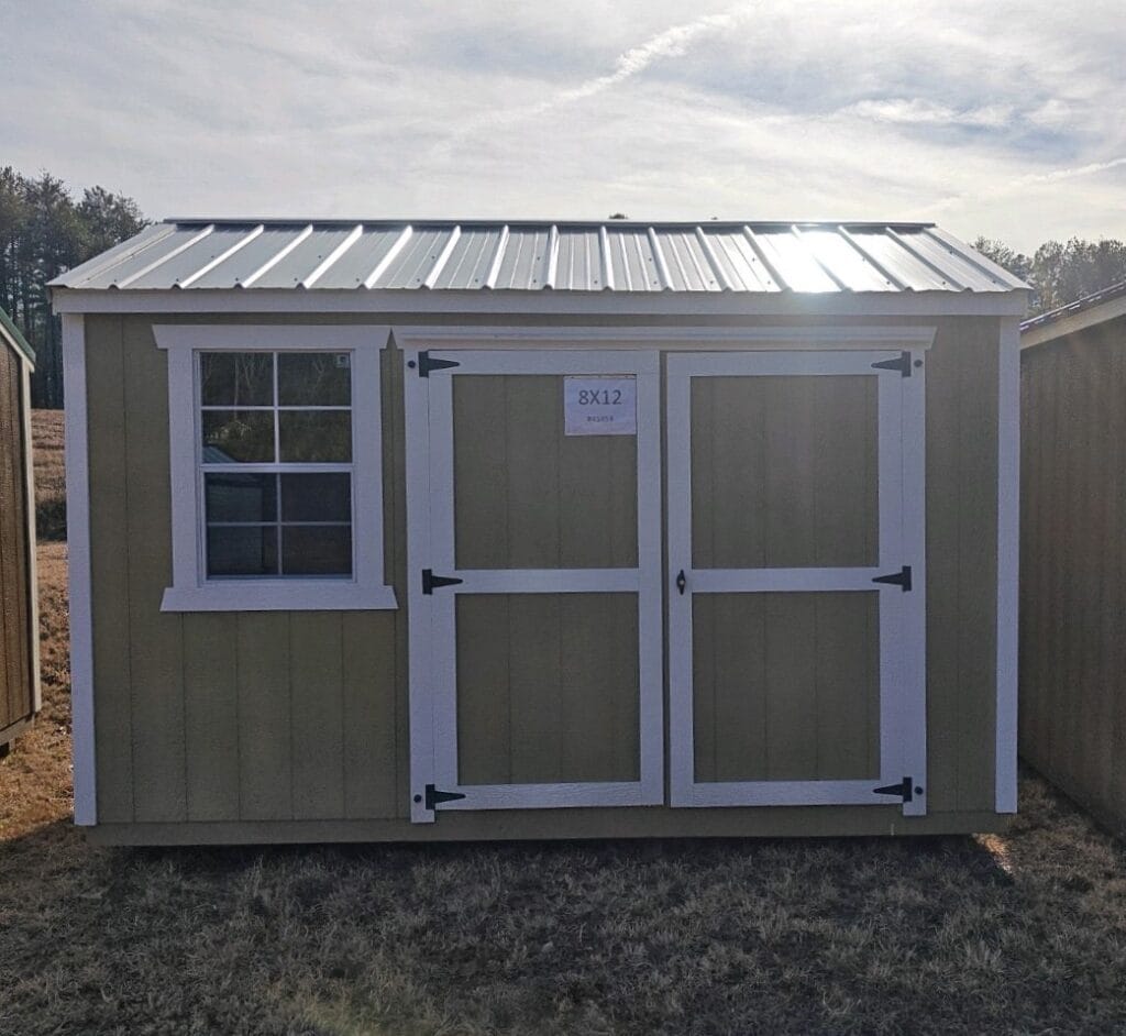 8x12 Side A-Frame Shed (45858) - Southern Backyard Living: Portable ...