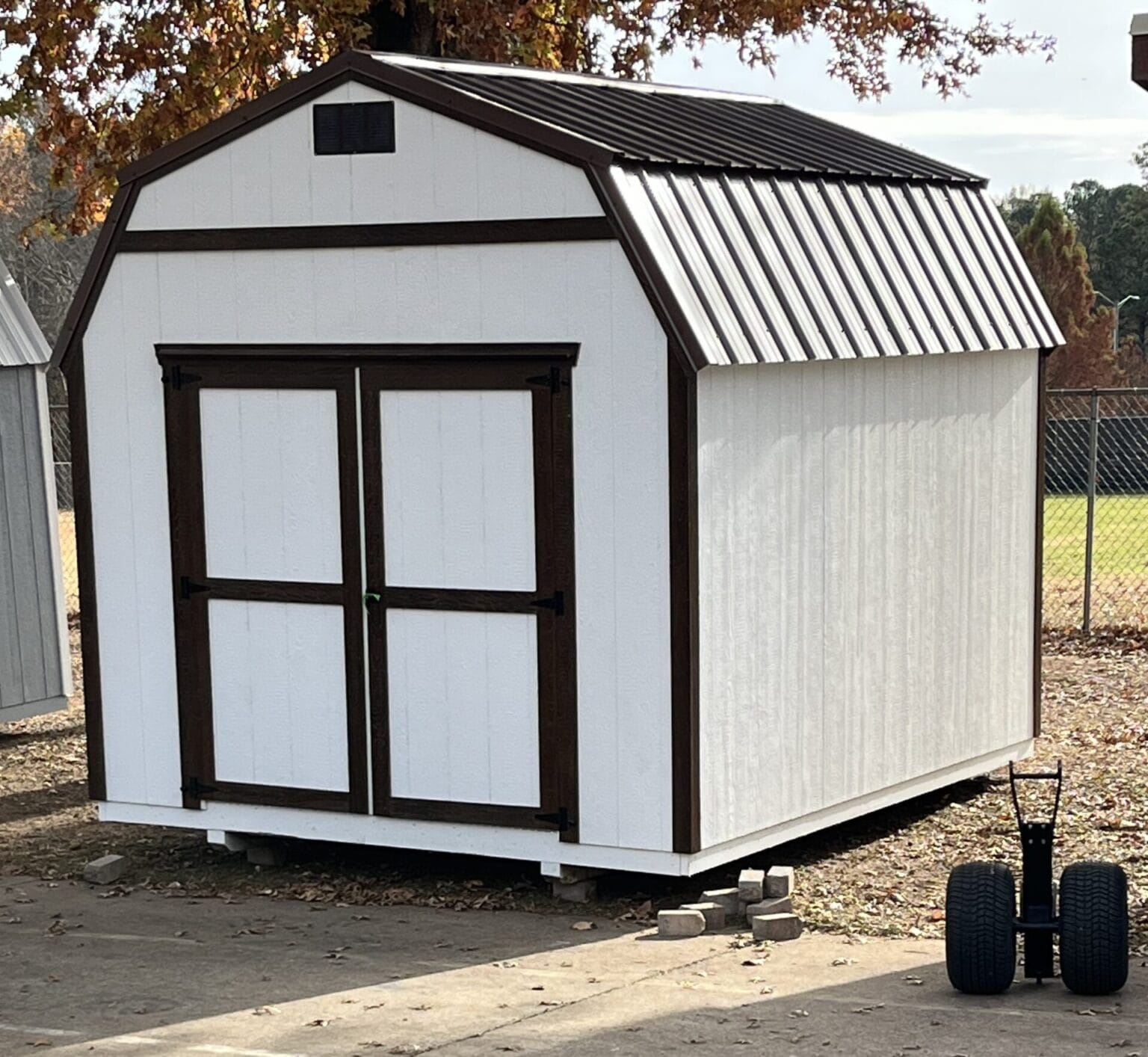 10x12 Lofted Barn Shed (46049) - Southern Backyard Living: Portable ...
