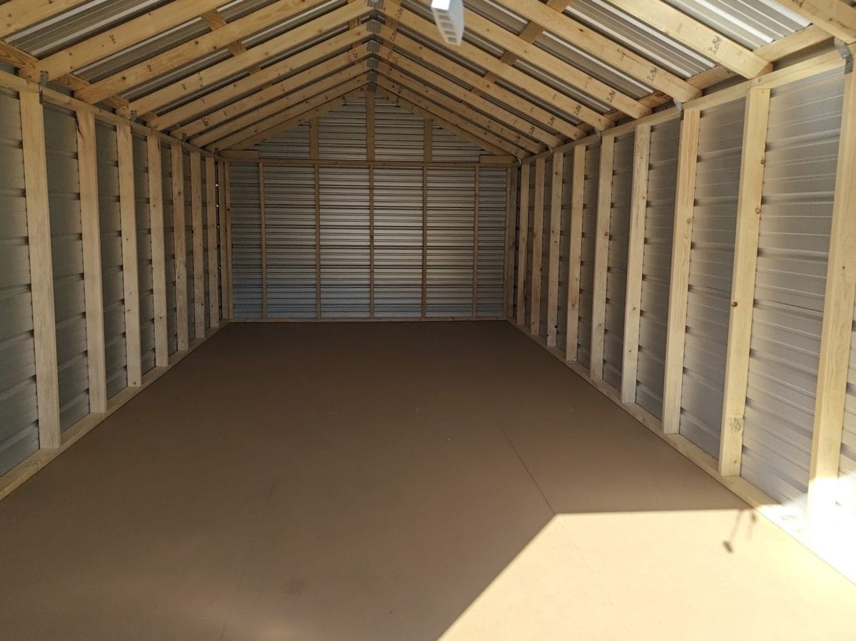 12x24 Value Metal Shed (50613) - Southern Backyard Living: Portable ...