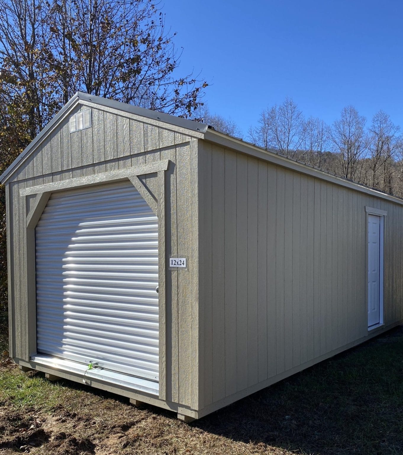 12x24 Garage Shed (51817) - Southern Backyard Living: Portable ...
