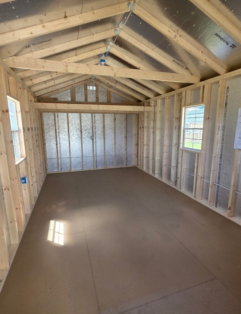 12x24 Cabin (56280) - Southern Backyard Living: Portable Buildings ...