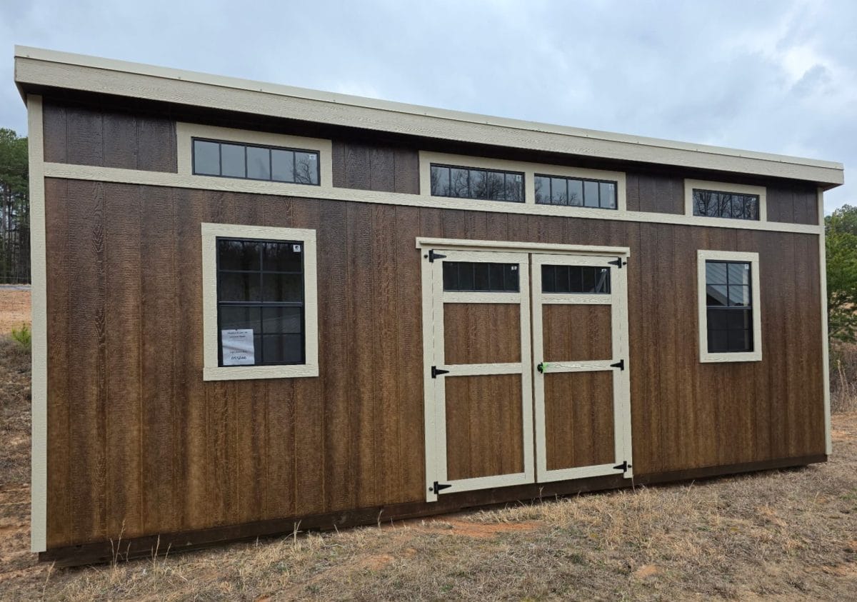 12x24 Modern Shed (53046) - Southern Backyard Living: Portable ...