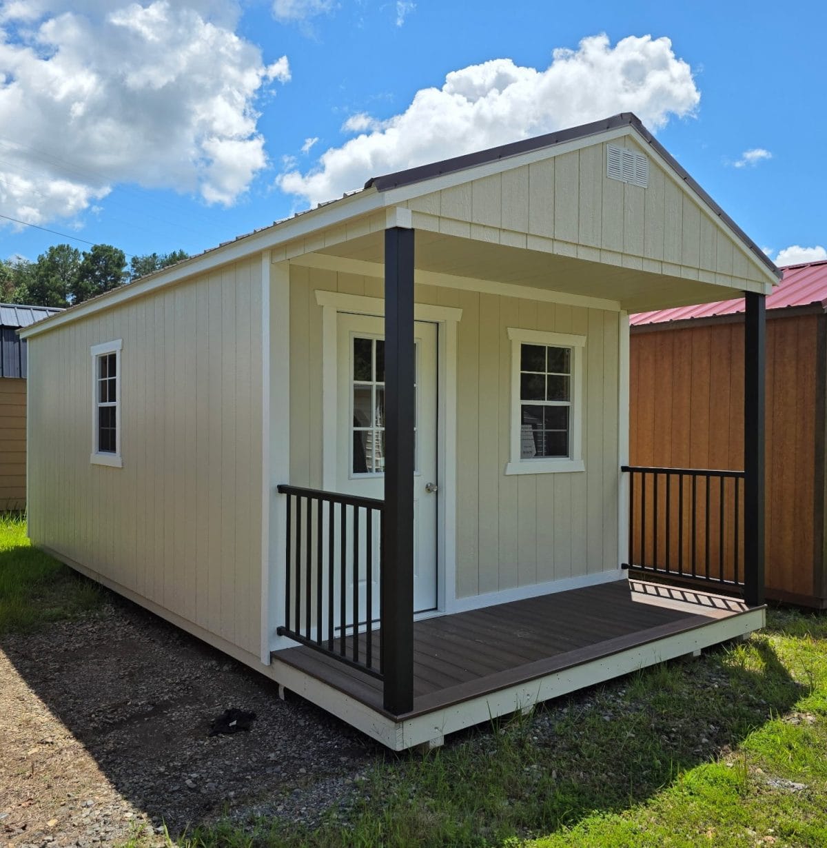 10x20 Side A-Frame Shed (53040) - Southern Backyard Living: Portable ...