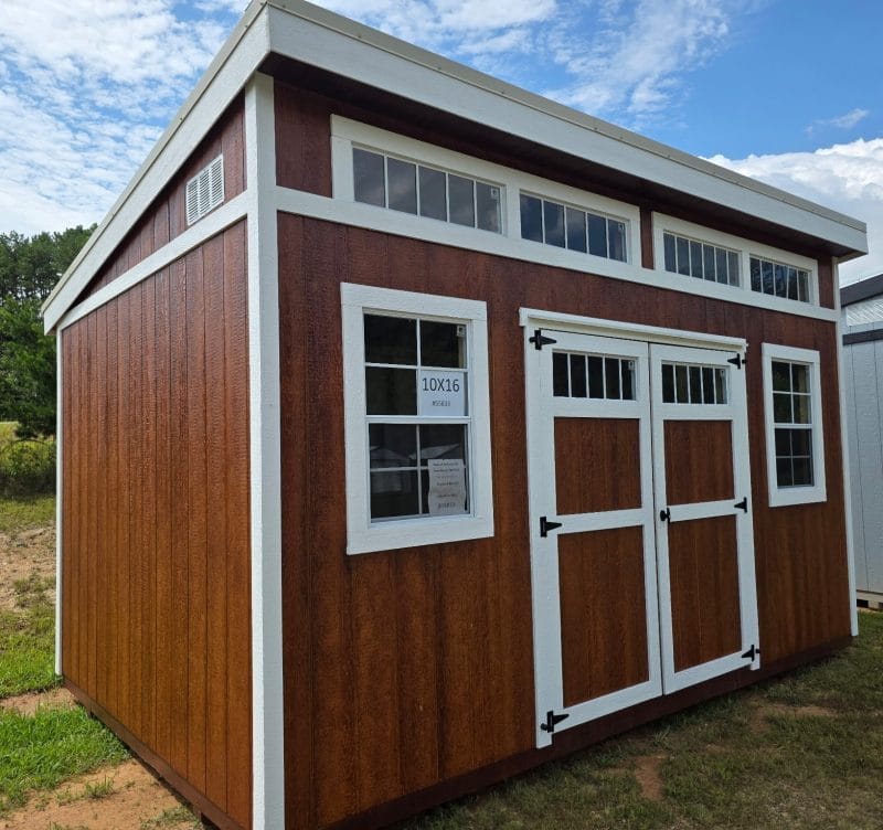 10x16 Modern Shed (55833) - Southern Backyard Living: Portable ...