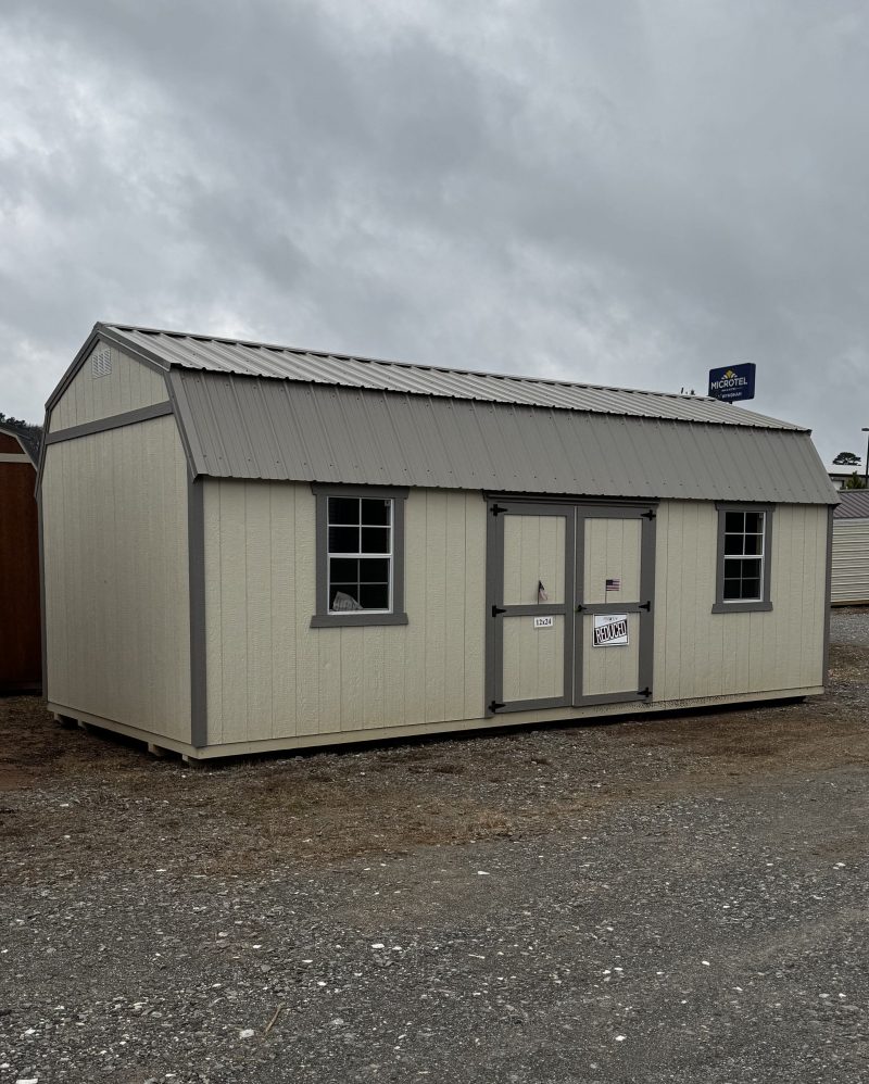 12x24 Side Lofted Barn Shed (56486) - Southern Backyard Living ...