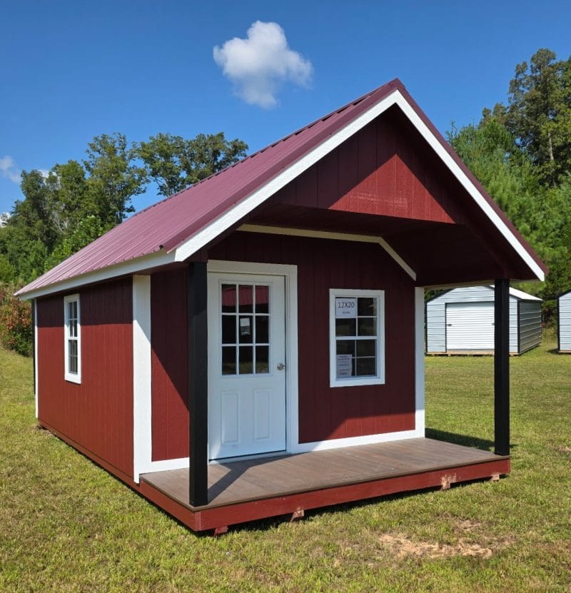 12x20 Cambridge Cabin (56491) - Southern Backyard Living: Portable ...